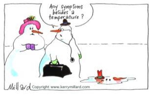 Welcome to the desk of Kerry Millard cartoonist illustrator author